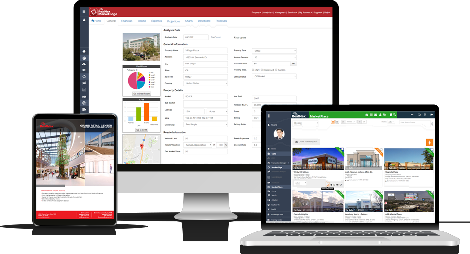 RealNex - Commercial Real Estate Technology Solutions
