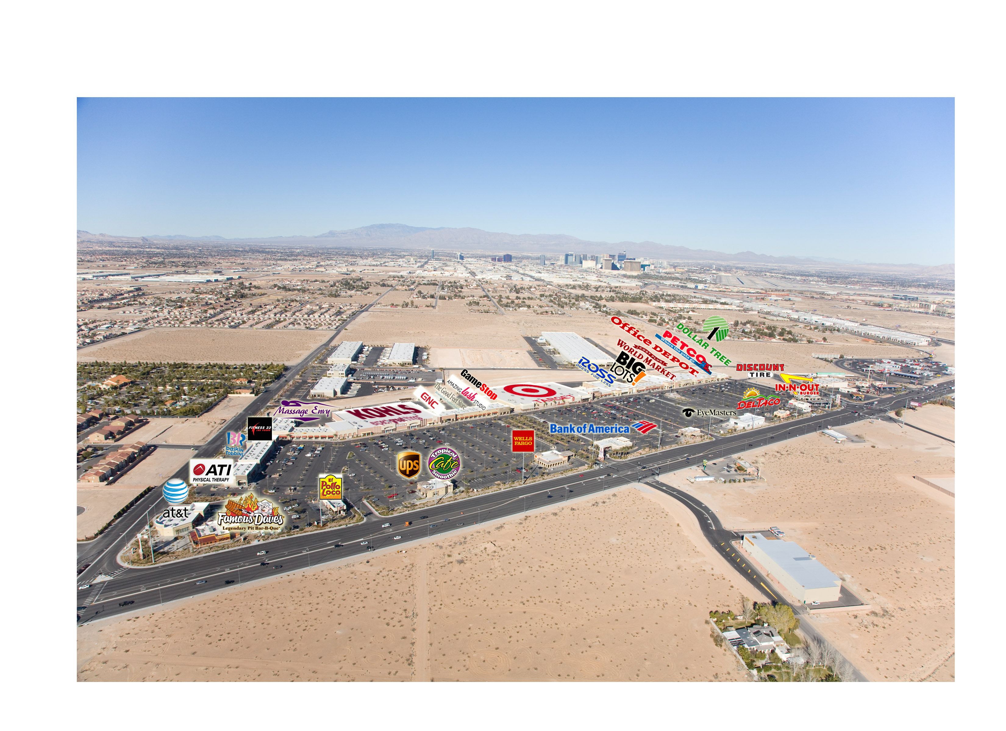 Blue Diamond Crossing FOR LEASE on NWC Blue Diamond Rd. & Valley View ...