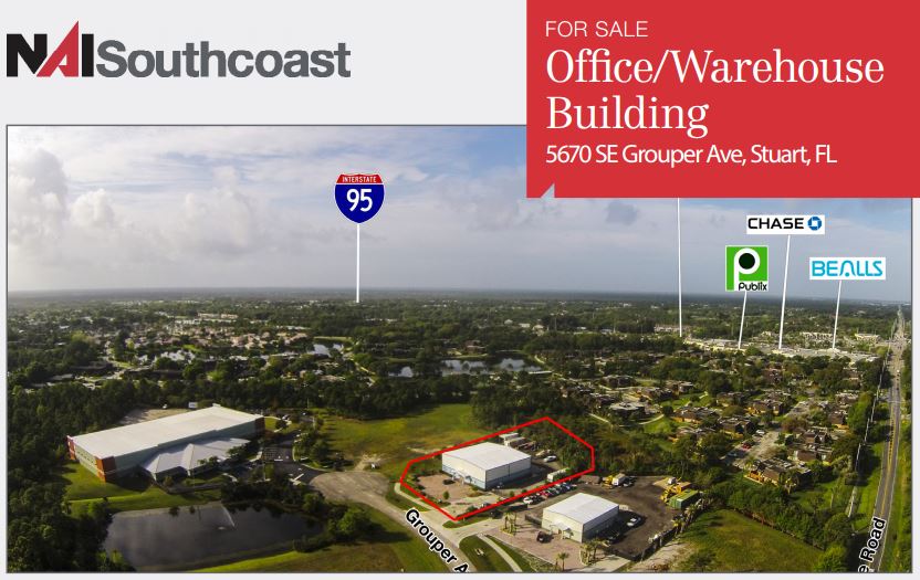 Office / Warehouse Building FOR SALE on 5670 SE Grouper Avenue, realnex.com