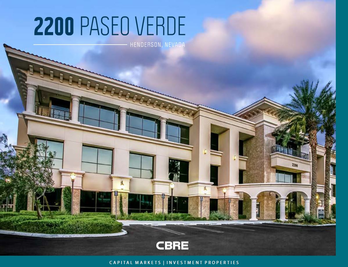 2200 Paseo Verde Parkway FOR SALE on 2200 Paseo Verde Parkway, realnex.com