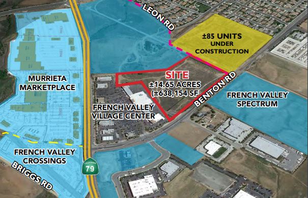 French Valley Commons FOR LEASE on NWC Benton Rd. & Leon RD., realnex.com