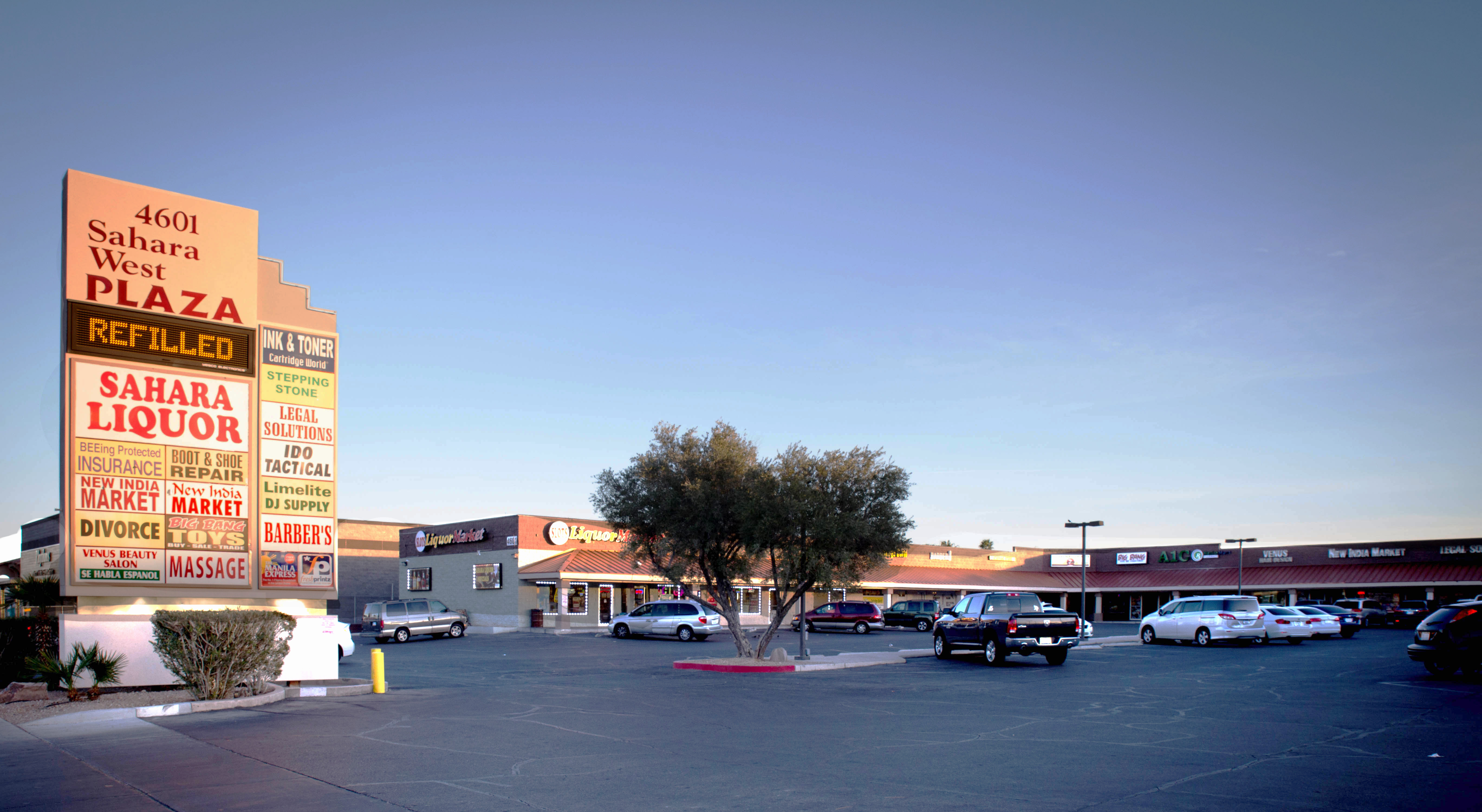 Sahara West Plaza FOR LEASE on 4601 W. Sahara Ave., realnex.com