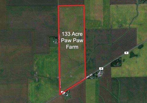 133 Acre Paw Paw Farm FOR SALE on Angling Road, realnex.com