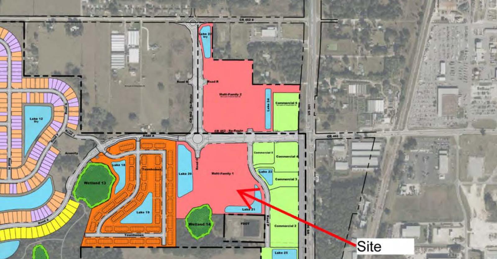 15.35 ac /300 Apts at Twisted Oak in Wildwood FOR SALE on 8616 US ...